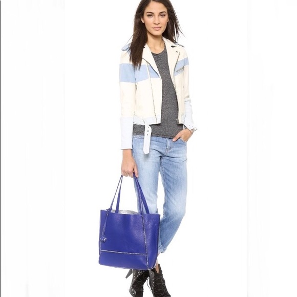 Botkier | Bags | Botkier Soho Pebbled Leather Tote Cobalt Blue | Poshmark